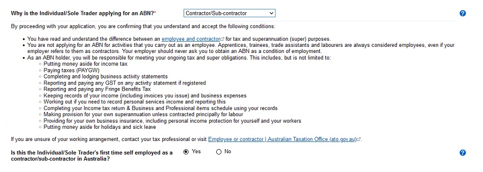 【10分で完了】オーストラリアでABNの取得方法をわかりやすく画像（14枚）で解説！ | オーストラリア ゴールドコースト Walker